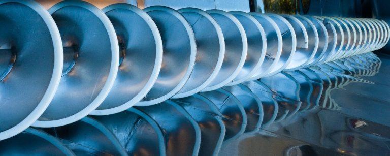 Custom Auger Flights - Precision Crafted | Falcon Industries